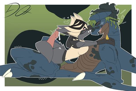 Rule 34 2022 Abs Alternate Species Anthro Arms Around Neck Ass Black Sclera Blue Body Blue