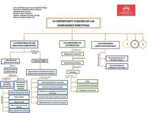 Arriba 31 Imagen Habilidades Directivas Mapa Mental Abzlocal Mx