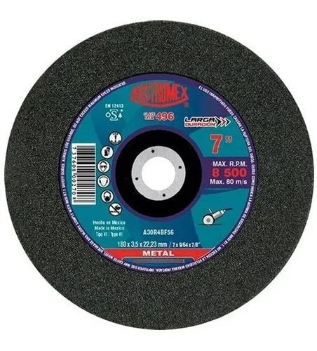 Disco Corte De Metal 7x1 8x7 8 Austromex
