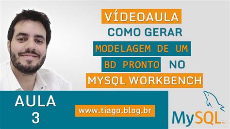 Como Gerar Modelagem De Um Banco De Dados Mysql Pronto Prof Me