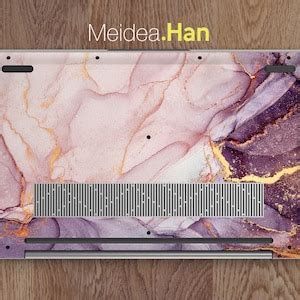 Hp Laptop Skin Elitebook Skinpersonalized Customizable Marble Texture