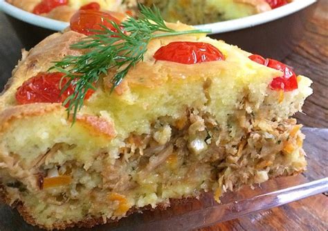 Torta Salgada De Atum Sem Gl Ten Sem Lactose Mas Muito Sabor
