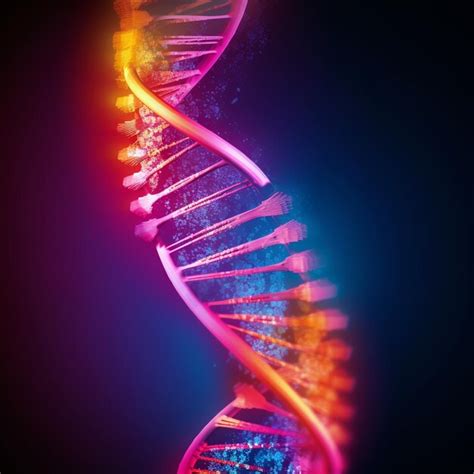 Estructura Del Adn Foto Premium