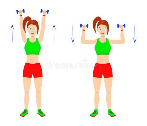 Exercice à La Maison Jeune Fille Sinueuse à Faire Des Exercices Avec