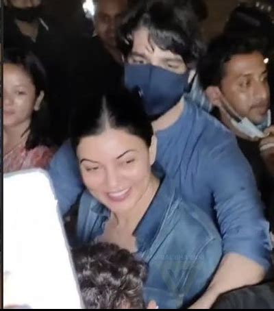 Exclusive Sushmita Sen Was Seen With Her Ex Boy Friend Rohman Shawl