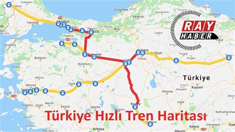 Adana Hizli Tren Haritasi RayHaber