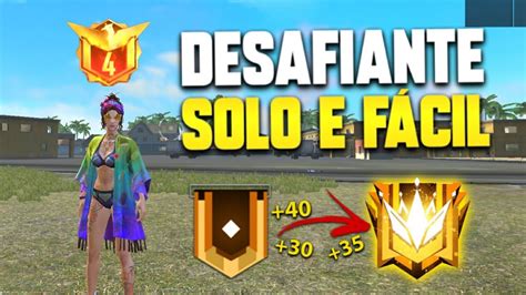 Como Pegar DESAFIANTE SOLO E SEM DOBRO Na Temporada 24 Free Fire YouTube