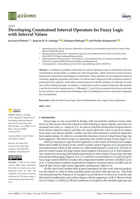 pdf developing constrained interval operators for fuzzy logic with interval values