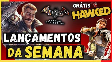 LANÇAMENTOS de JOGOS da SEMANA AÇÃO AVENTURA e ATÉ JOGO GRÁTIS PC e
