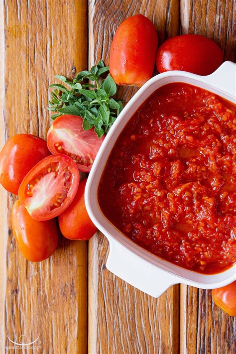 Molho de tomate caseiro e reforçado Nutrir Bem