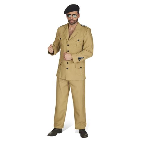 Uniform braun Kostüm Herren Elbenwald