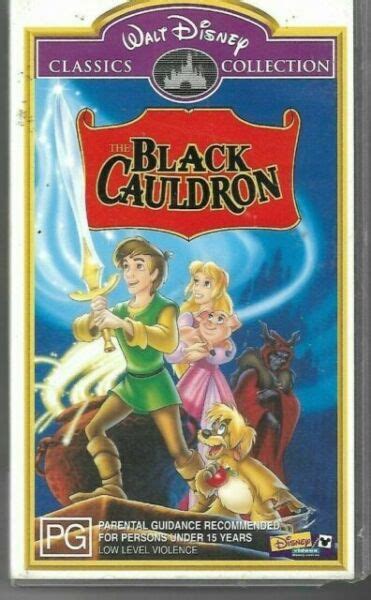 The Black Cauldron Walt Disney Classics Vhs Original Tape For Sale