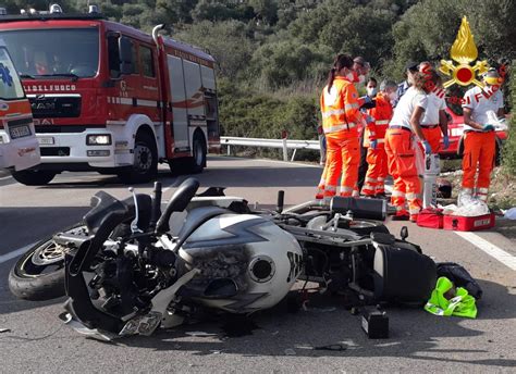 Sangue Sulle Strade Sarde Muore Motociclista Ogliastra Vistanet