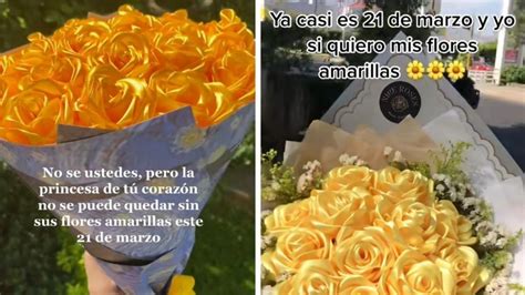 Flores amarillas este es el significado detrás de este regalo el 21 de