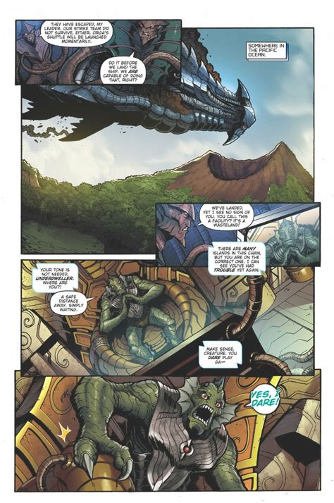Godzilla Rulers Of Earth Issue Pg By Kaijusamurai On Deviantart
