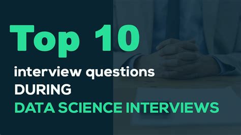Top 10 Data Science Interview Questions Datatrained Youtube