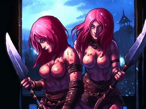 Rule Girls Ai Generated Blade Bladed Weapon Blood Detailed