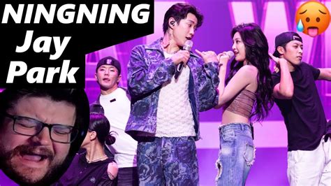 JAY PARK NINGNING SEXY DUET LIVE aespa 妳在哪裡 WYA Where
