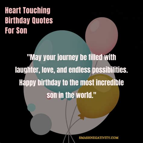 70 Heart Touching Birthday Quotes For Son Smash Negativity