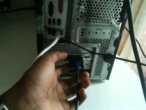 Brancher Son Pc Sur Sa T L Vision Relier Un Ordinateur Une