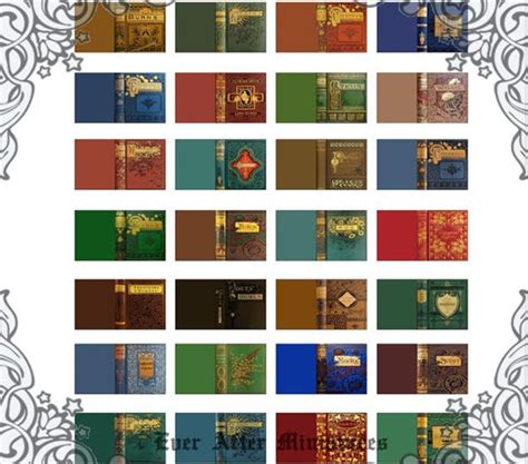 Mini Book Covers Printable