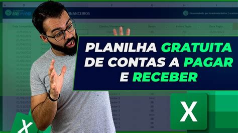Planilha Pronta De Contas A Pagar E Receber No Excel Planilha Gr Tis