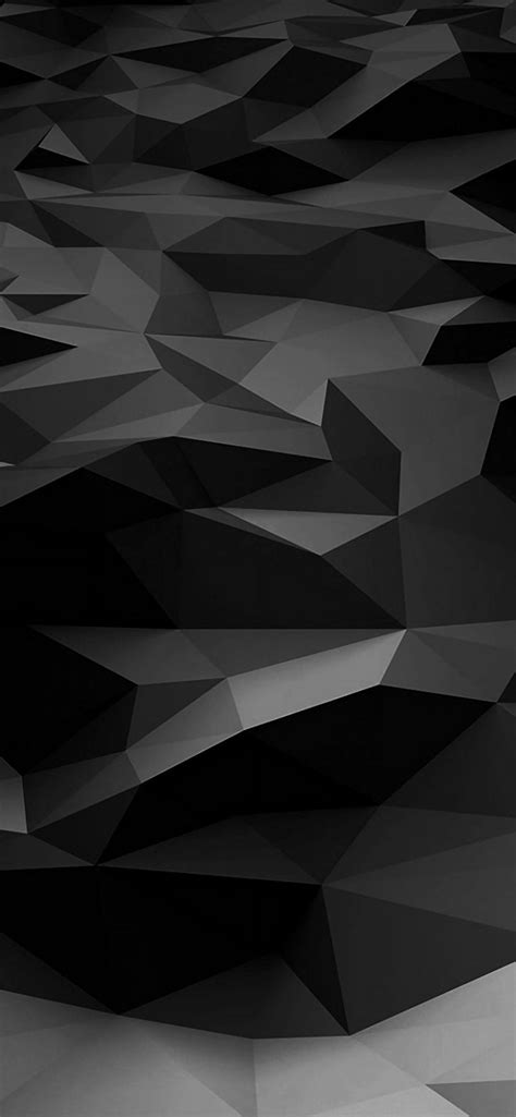 Black Polygon Wallpapers Wallpaper Cave