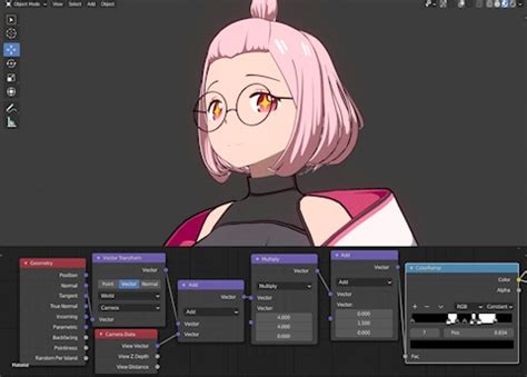 Toon Shader Tutorial Part 4 How To Make Anisotropic Hair Blender 2 8