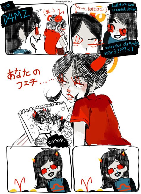 Latula Pyrope Damara Megido MSPA Comics Homestuck MS Paint