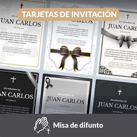 El Top 48 Fondos Para Tarjetas De Invitacion A Misa De Difuntos