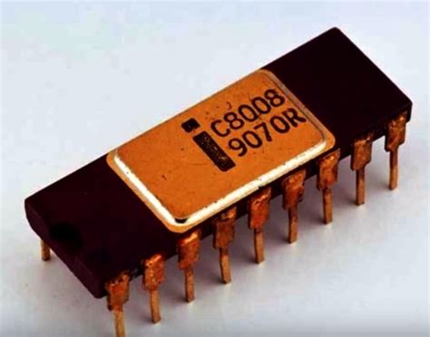 Primera Decada De Vida De Los Microprocesadores Intel Timeline