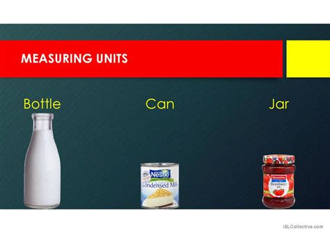 Countable Uncountable Measuring Un Français FLE powerpoints