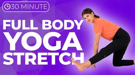 30 Minute Full Body Stretch Yoga For Stress Relief SarahBethYoga