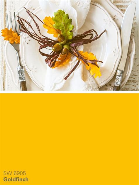 Goldfinch SW 6905 Yellow Paint Color Sherwin Williams Yellow