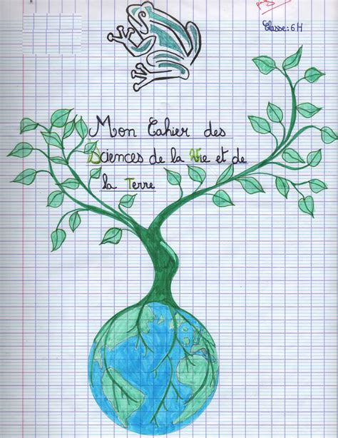 De belles pages de garde en 6ème Vive les SVT Les sciences de la