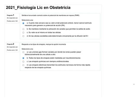 Quiz de fisiología Lisette ResuMedIqObste uDocz