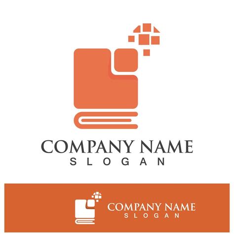 Digital Book Logo Icon Technology Vector Vector Art At Vecteezy