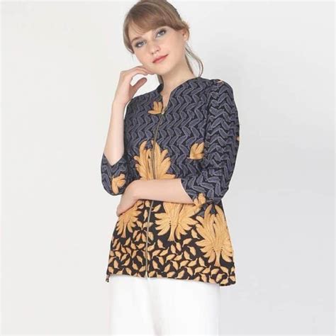 59 Model Atasan Batik Update Dan Terlengkap