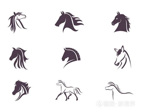 马的logo 马图标 伤感说说吧