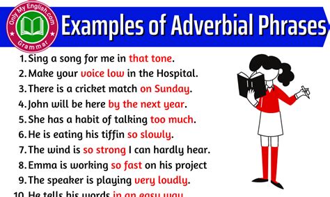 10 Examples Of Adverbial Phrase Sentences Design Talk