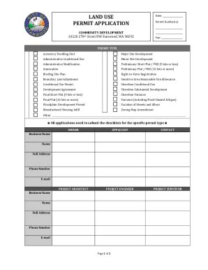 Fillable Online Permits Applications And Forms Fax Email Print
