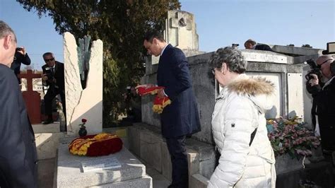 Sánchez pide perdón en nombre de España a los exiliados de la Guerra