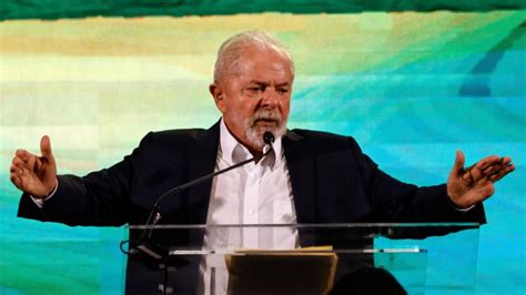 Lula Oficializa Candidatura Electoral Promete Reconstruir Brasil