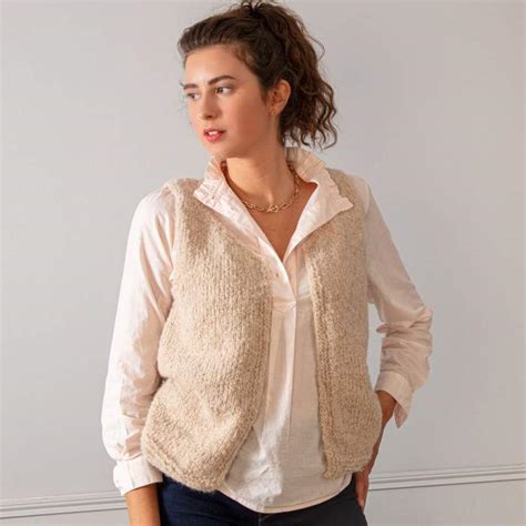 Gilet Sans Manches Tricoter Kit Tricot