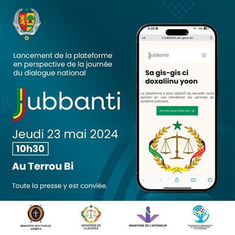Lancement de la plateforme en perspective de la journée du dialogue