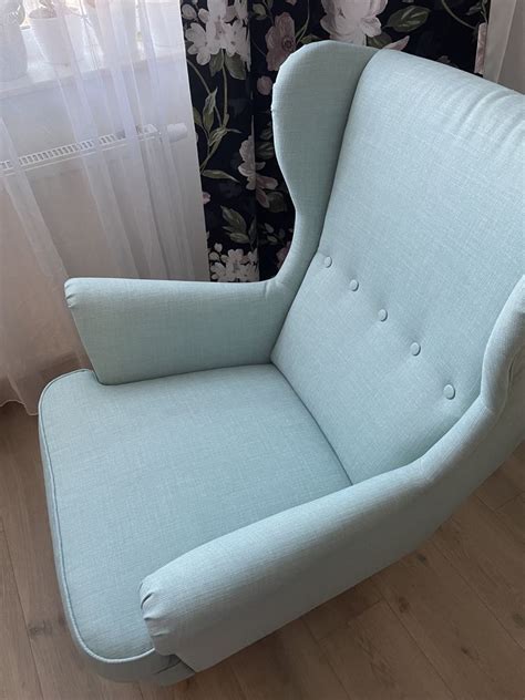 Fotel Uszak Strandmon Ikea Krak W Pr Dnik Czerwony Olx Pl