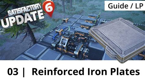 How To Build A Reinforced Iron Plate Factory Satisfactory Update