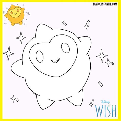 WISH Dibujos Para Colorear Imprimibles Gratis