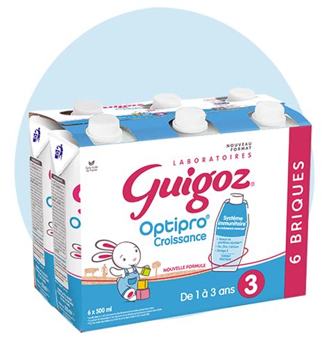 Lait De Croissance Liquide GUIGOZ Optipro Croissance