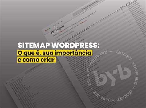 Sitemap Wordpress o que é sua importância e como criar